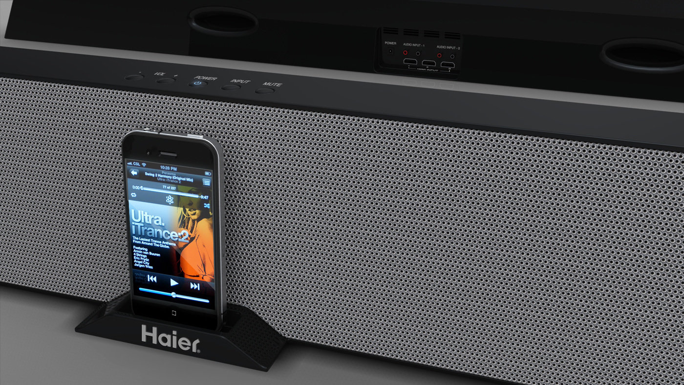 Haier Soundbar (2010) by Wesley Tong at Coroflot.com