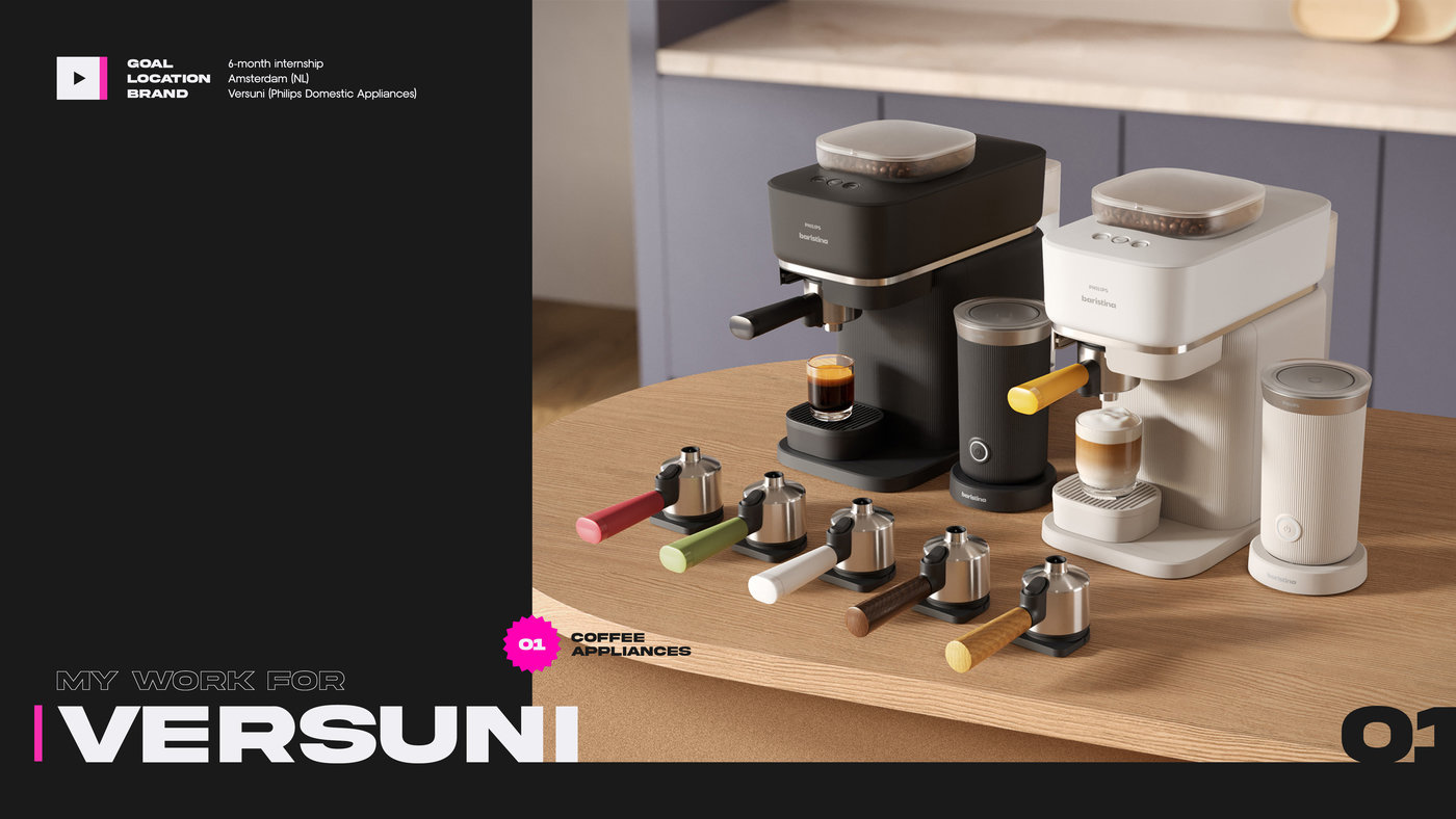 Versuni - Coffee Design work by Dimitri Hilpert at Coroflot.com