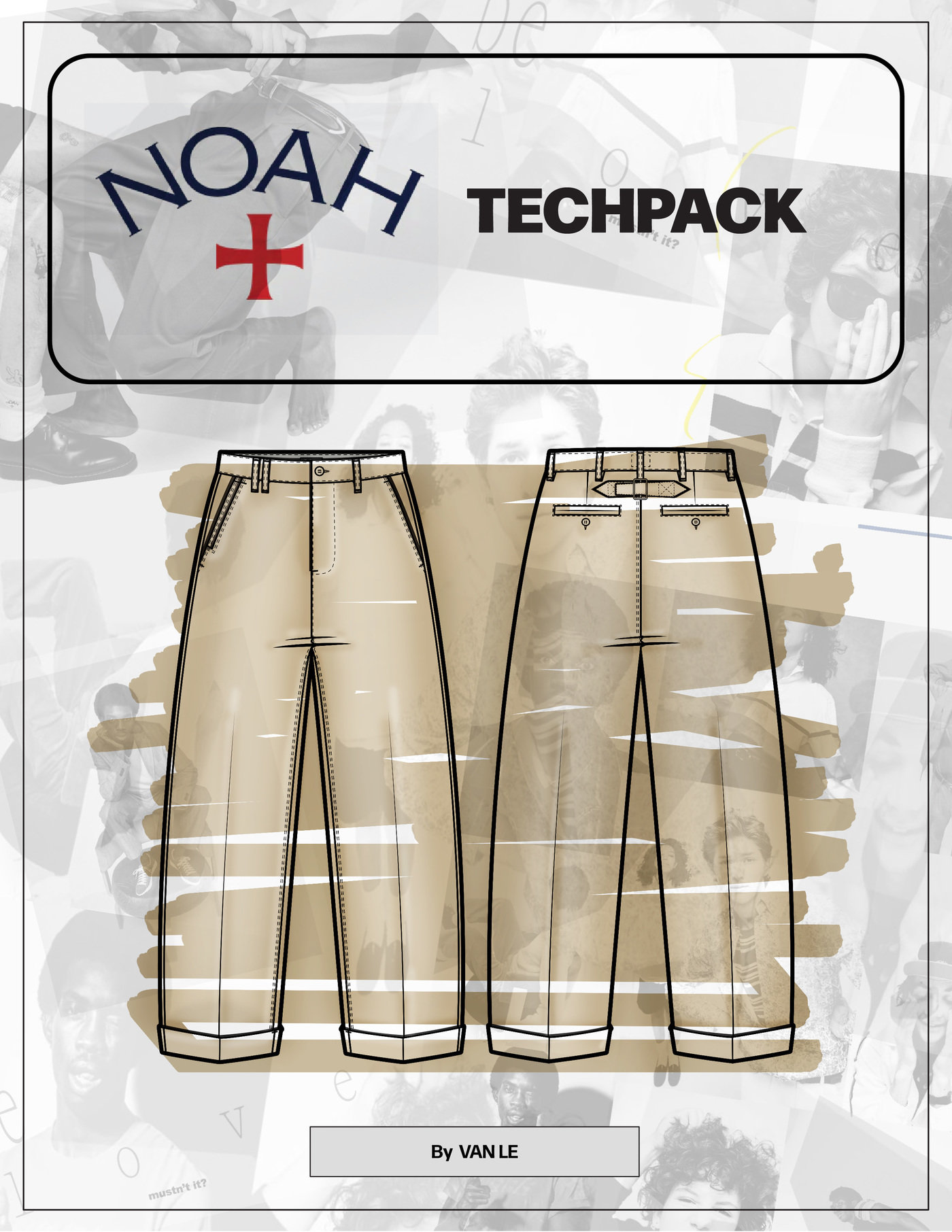Tech Pack of a Pant ! by Van Le at Coroflot.com