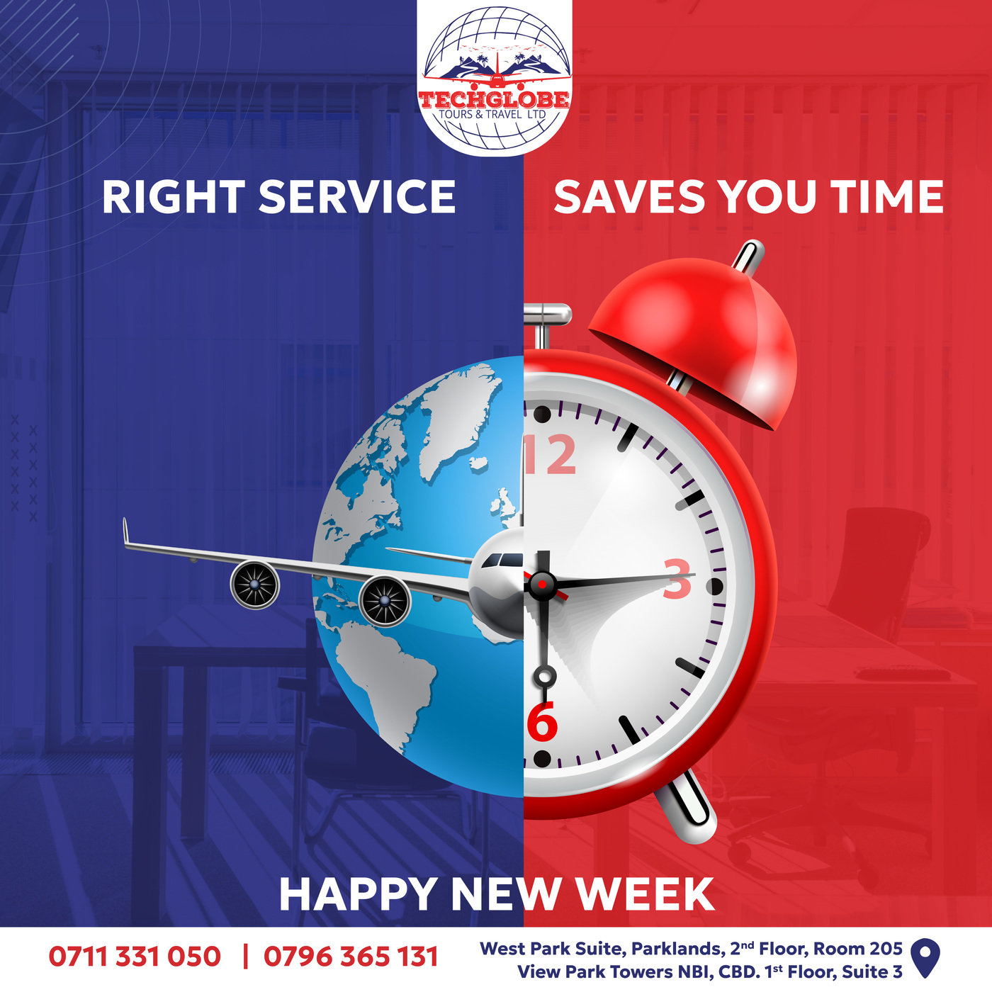 TechGlobe Tours & Travel ADs by Powell Omegah at Coroflot.com