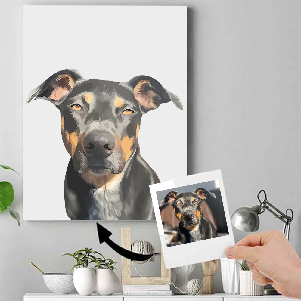 Personalized Custom Pet Art Digitals by Iman Sabri at Coroflot.com