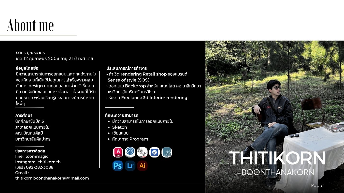 Thitikorn Portfolio. by Thitikorn Boonthanakorn at Coroflot.com