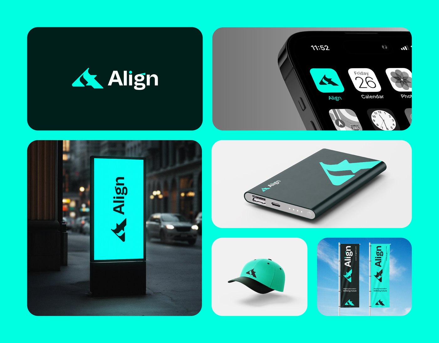 Align Logo and Brand Identity by Bulbul Sheikh at Coroflot.com