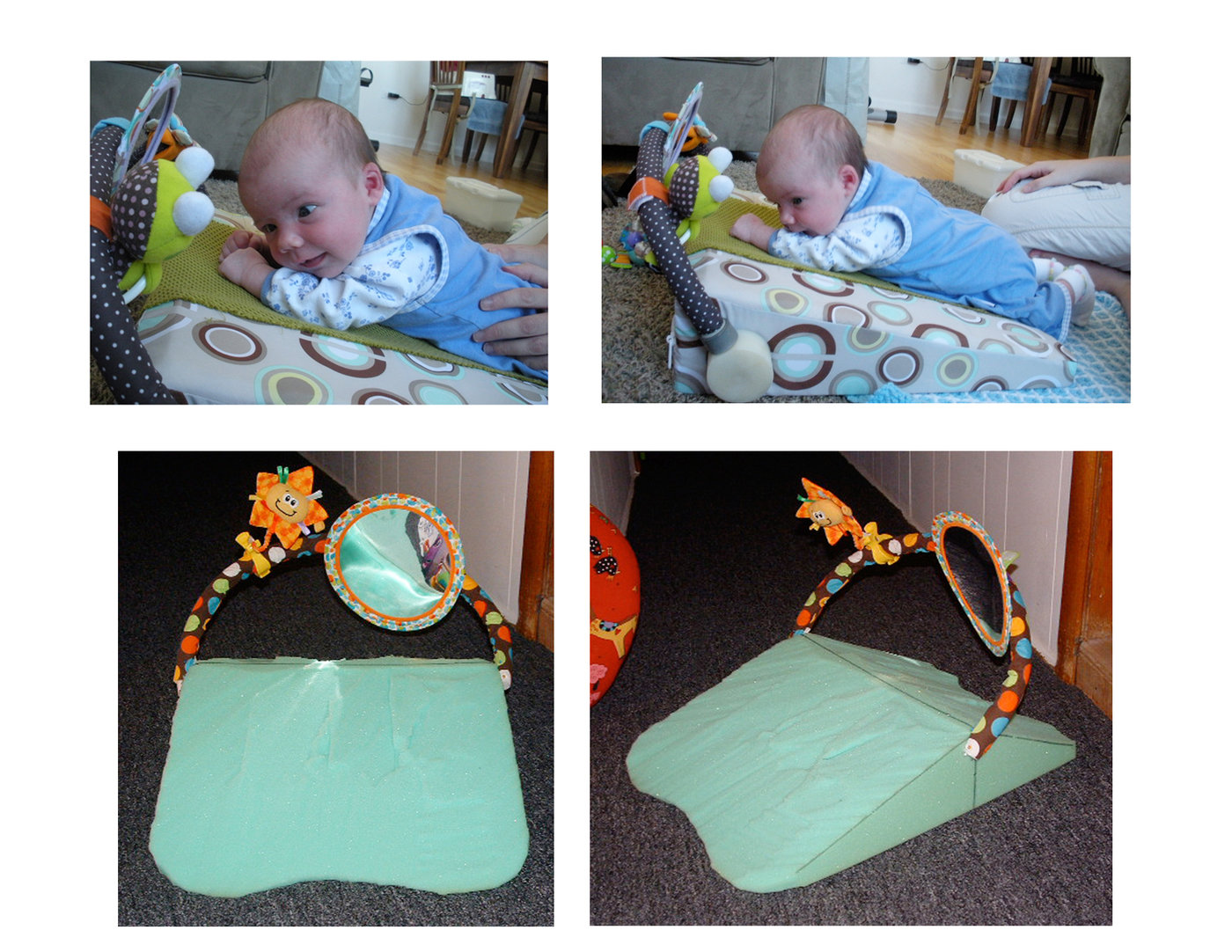 Infantino Right Angle Tummy Triangle by Regina Donovan at Coroflot.com