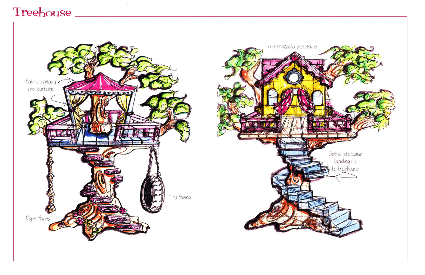 Treehouse Playset by Regina Donovan at Coroflot.com
