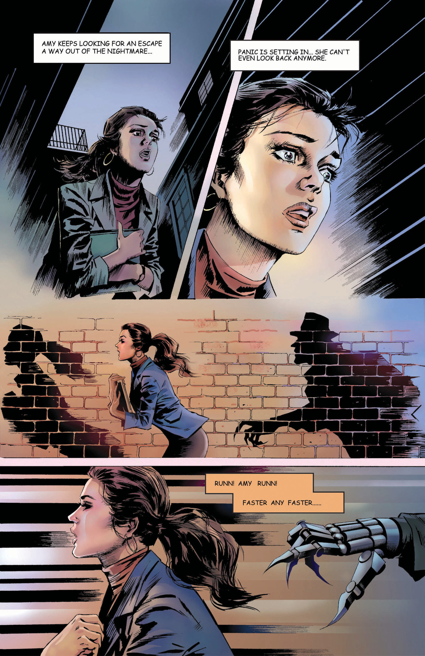 Five pages comic book. by kyaw Arkar at Coroflot.com