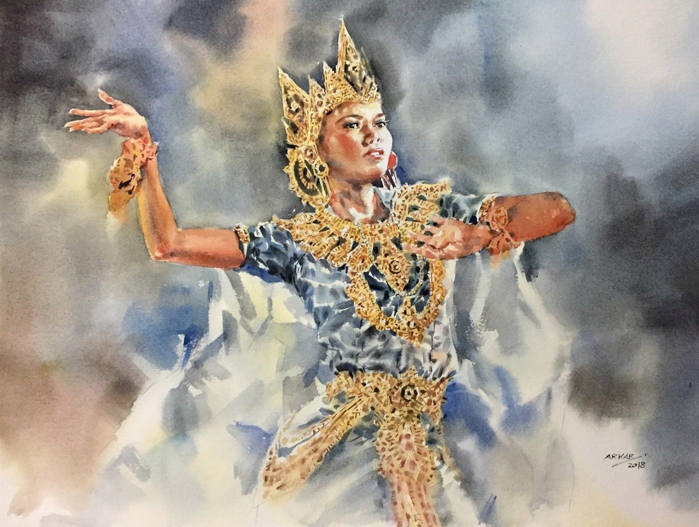 Watercolor, Oil, Corel Painter by kyaw kar at Coroflot.com