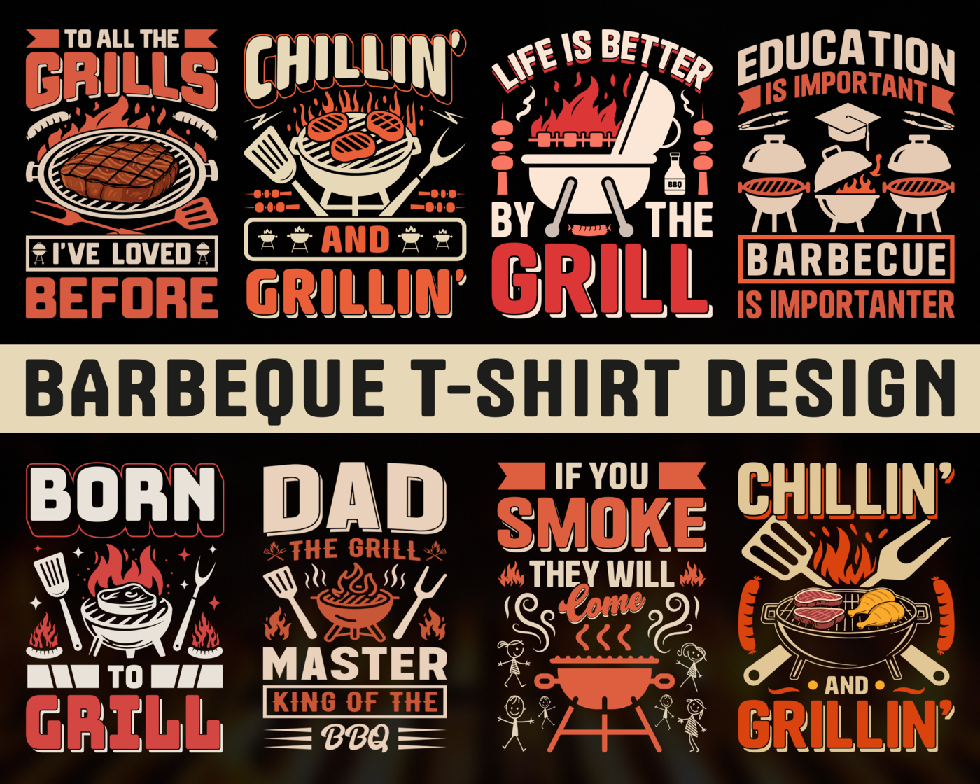 BARBEQUE T-SHIRT DESIGN by MD Junayet Islam Suny at Coroflot.com