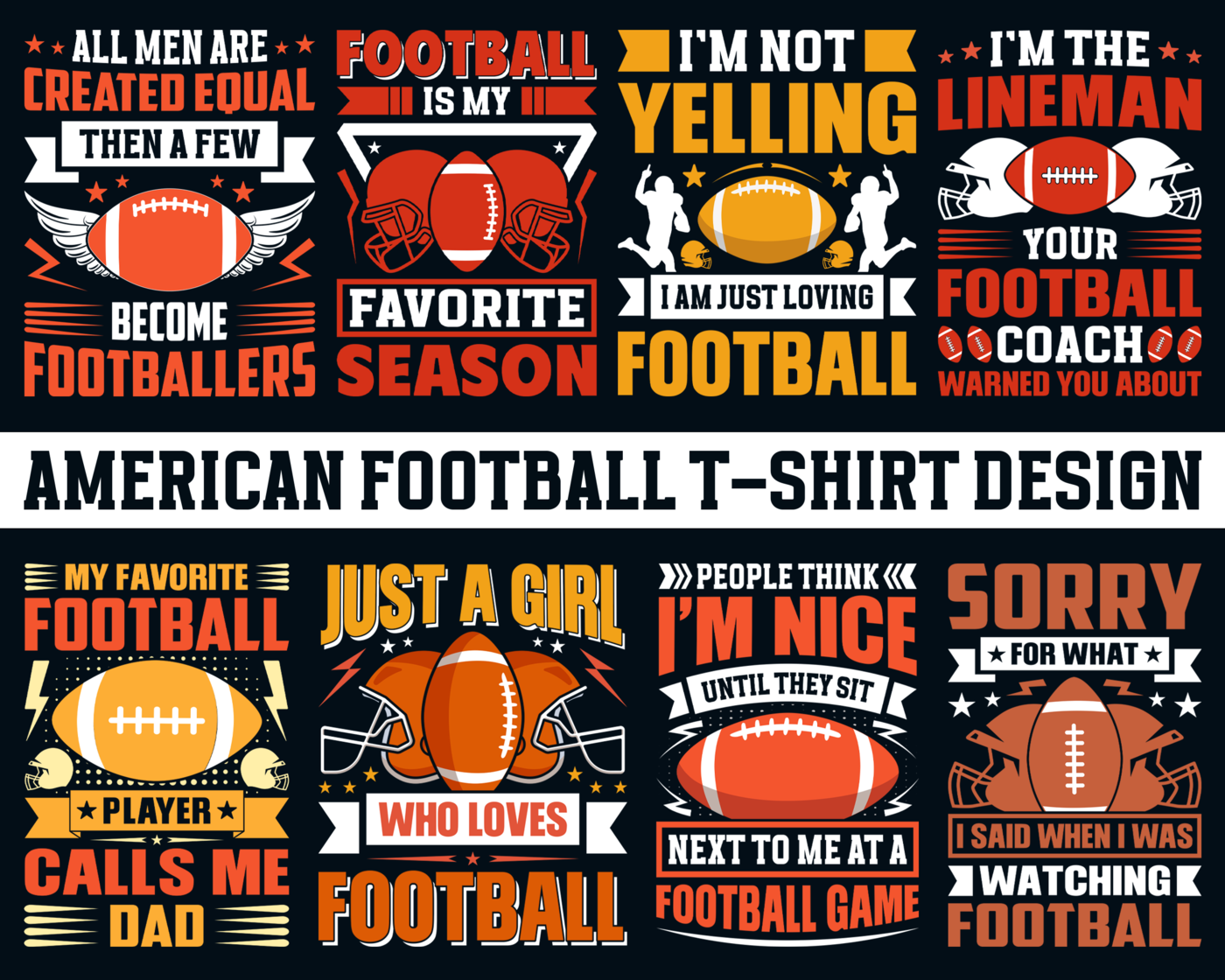 AMERICAN FOOTBALL T-SHIRT DESIGN by MD Junayet Islam Suny at Coroflot.com