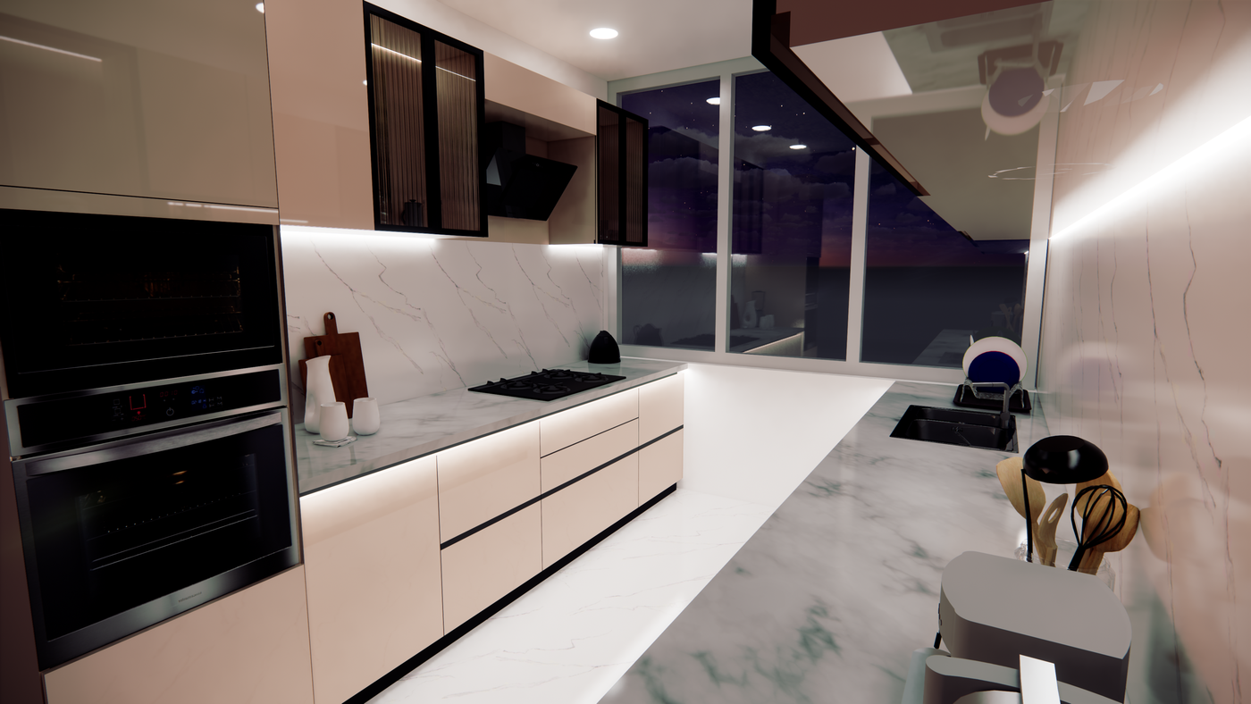 Modular Kitchen by Ansh Garg at Coroflot.com