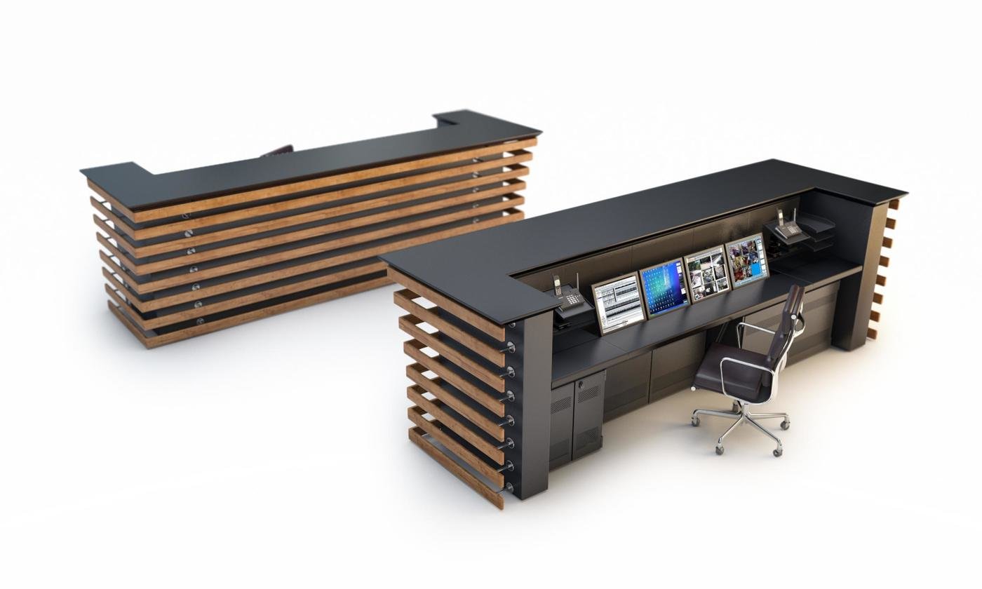 Security Desk for a Bank by Antoine Desjardins at Coroflot.com