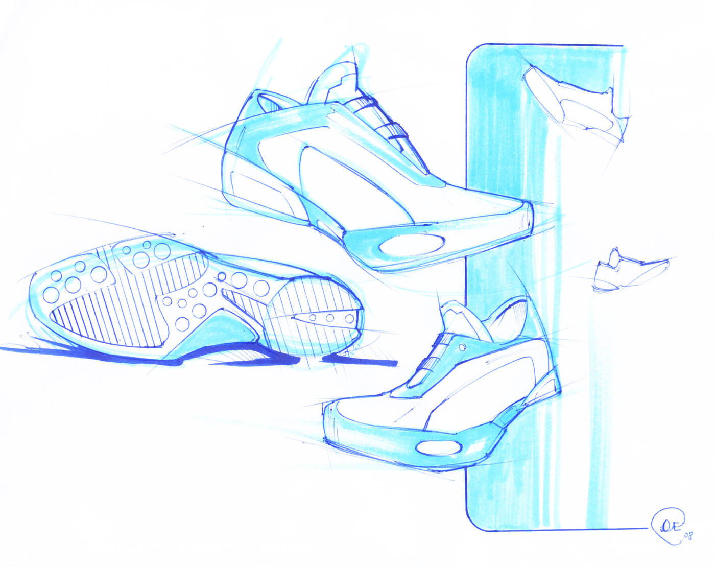 FOOTWEAR IDEATION & RAPID CONCEPTS by Delano Ellis at Coroflot.com