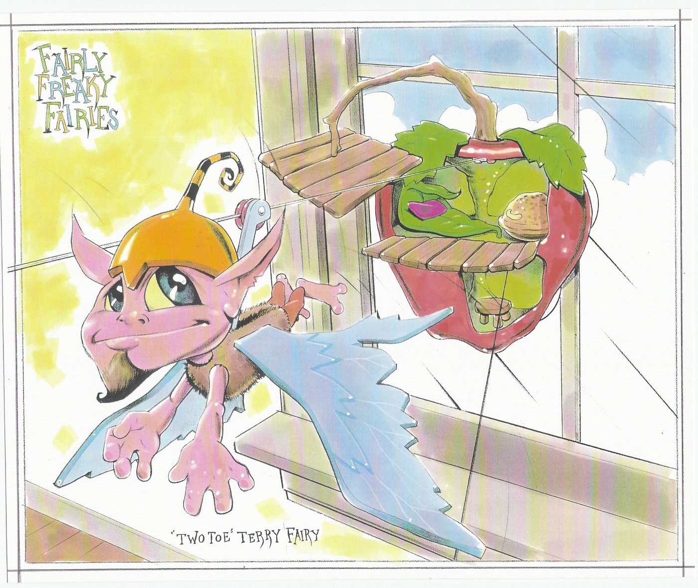 FAIRLY FREAKY FAIRIES by Bryan Stone at Coroflot.com