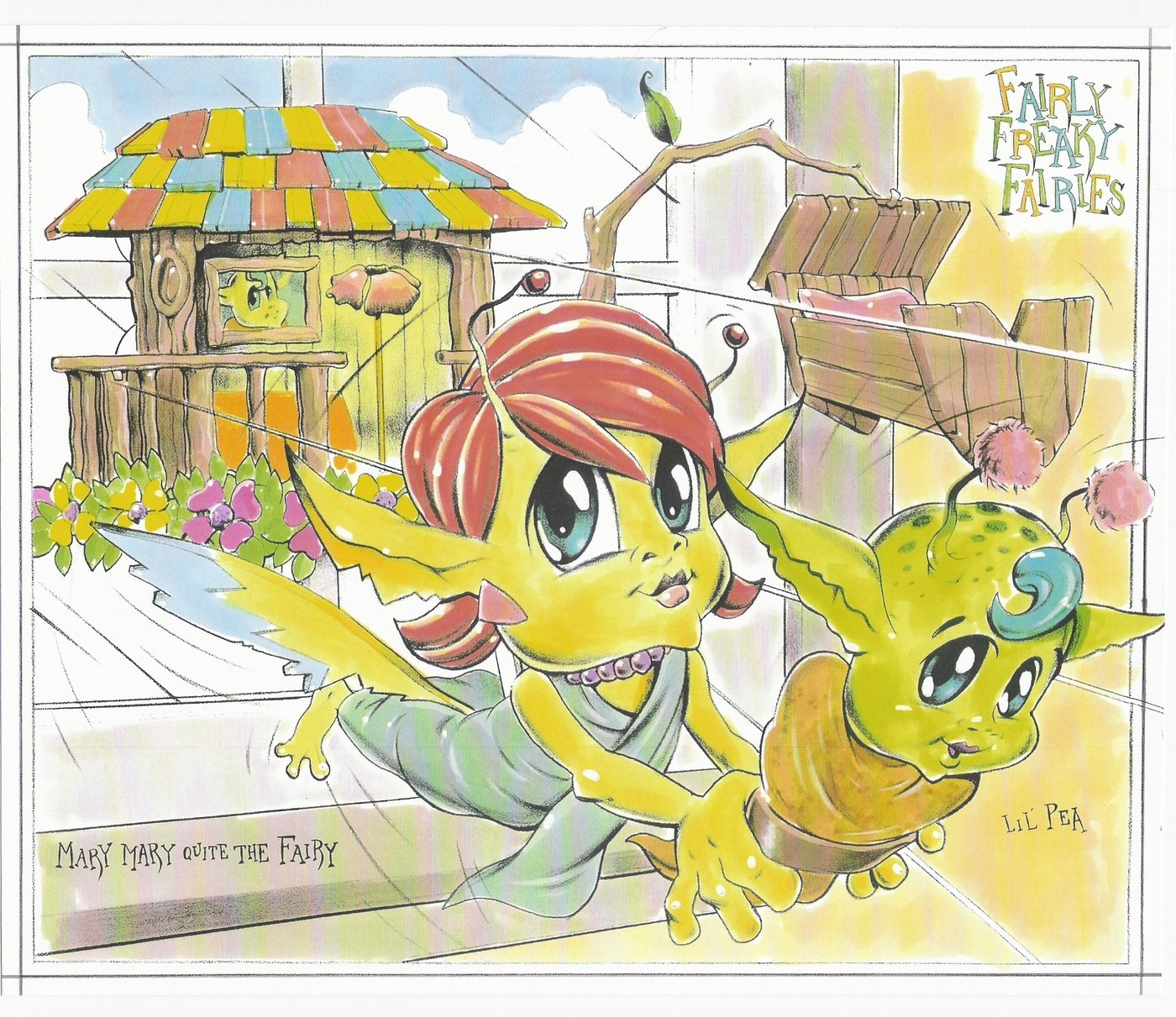 FAIRLY FREAKY FAIRIES by Bryan Stone at Coroflot.com