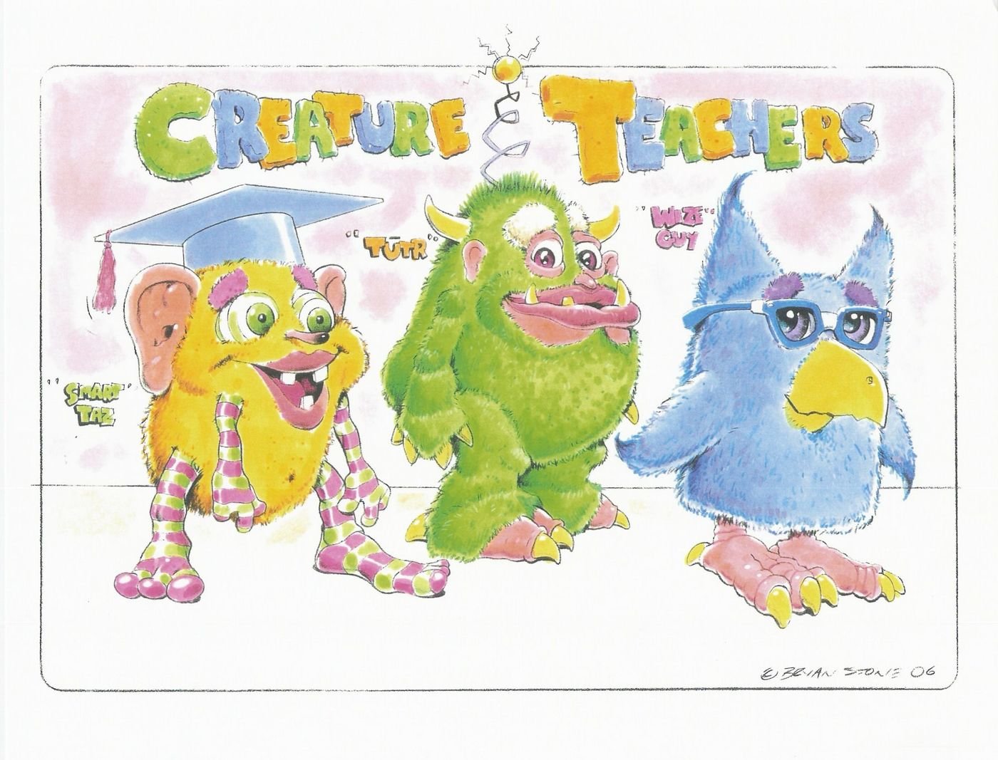 CREATURE TEACHERS by Bryan Stone at Coroflot.com