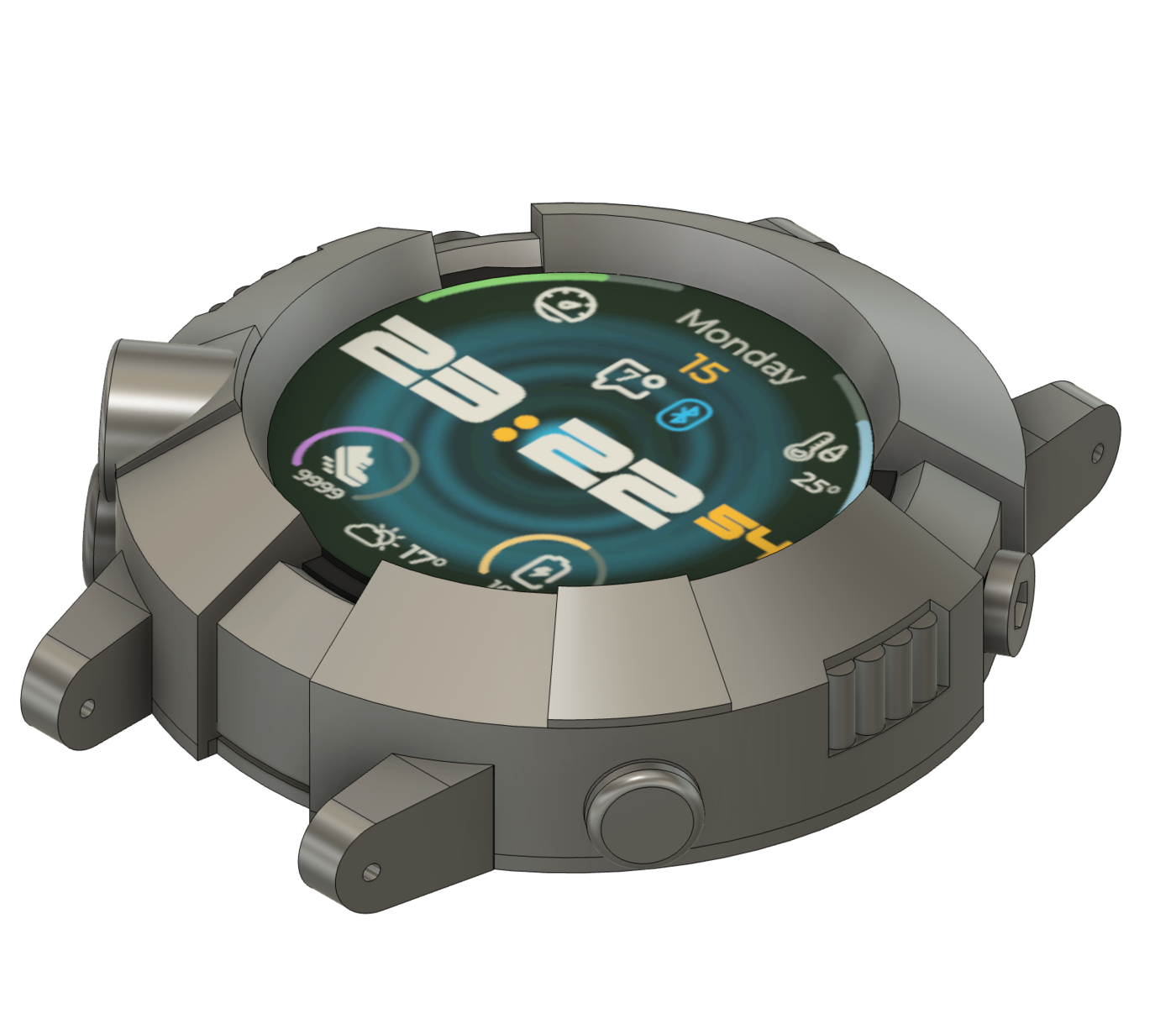Tom Clancy's Devision 2 Smartwatch Enclosure by Ilya Sobol at Coroflot.com