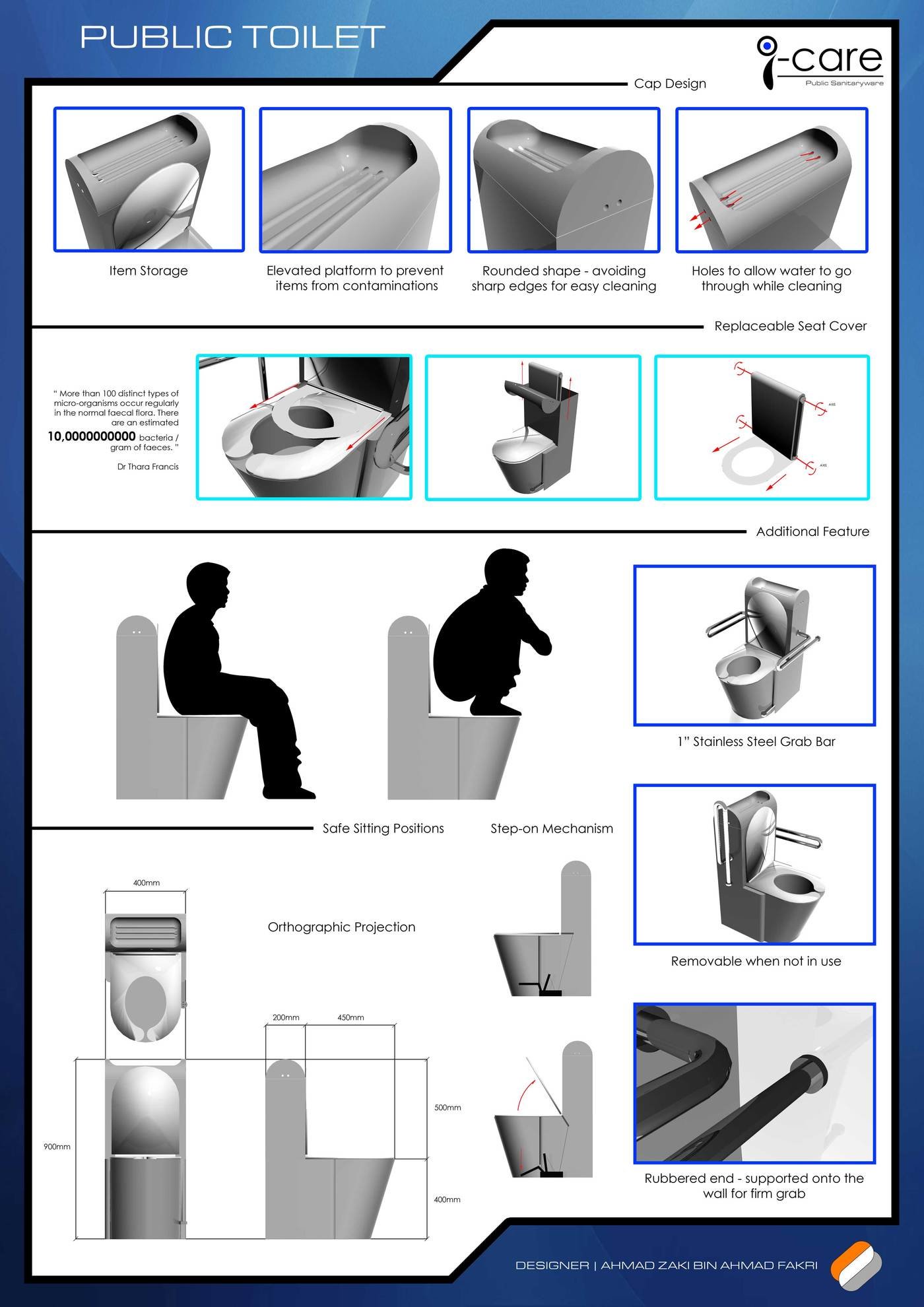 Public Toilet Design by Ahmad Zaki at Coroflot.com