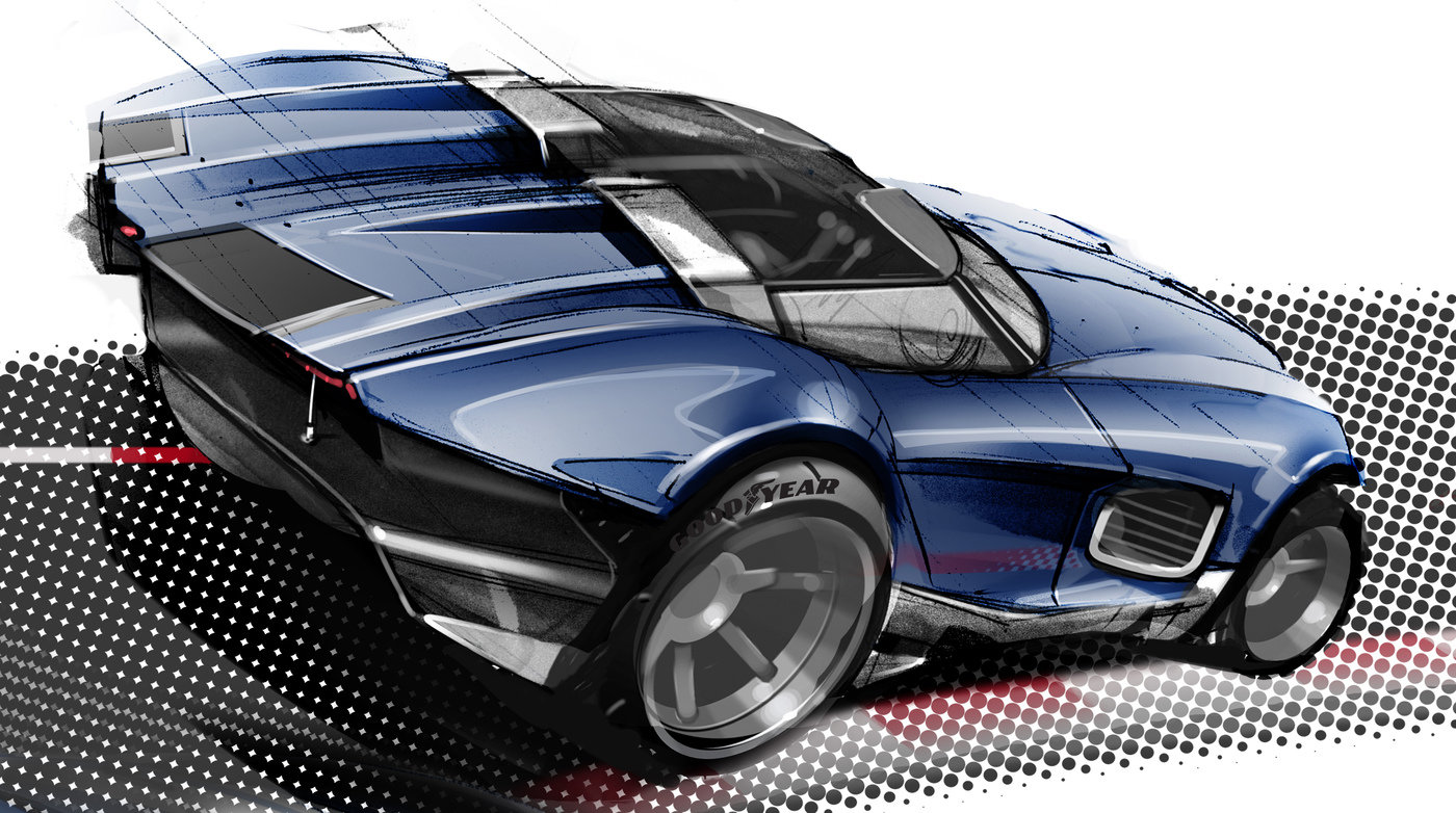 Retro Cobra concept by Brook Banham at Coroflot.com