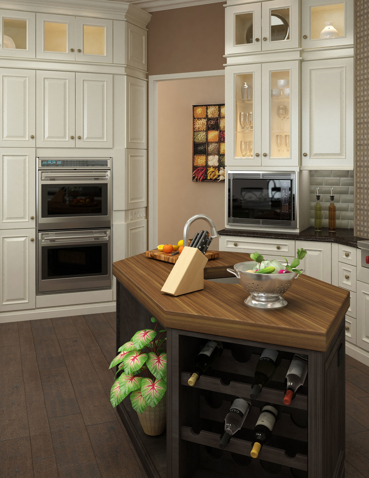 NPD Digital Studio - Custom Kitchen by Noah Packard at Coroflot.com