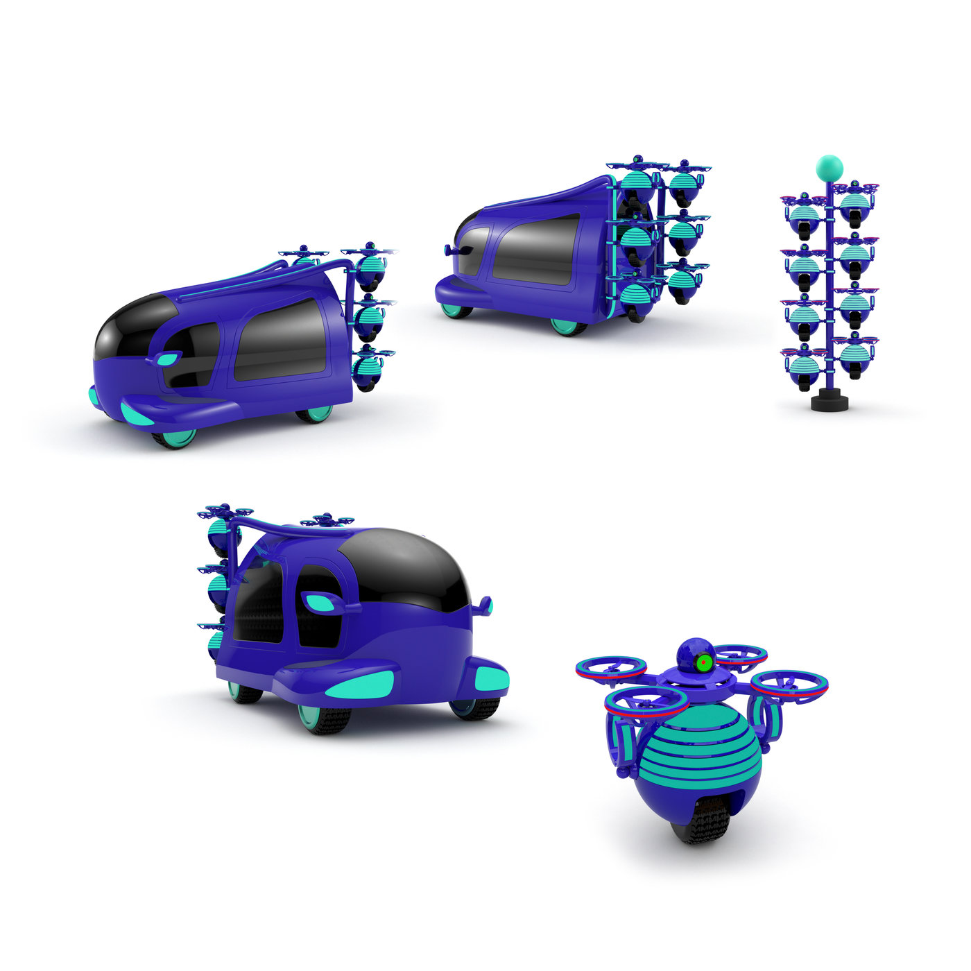MailORB Micromobility delivery vehicle 2021 by Jenny Tseitlin at ...