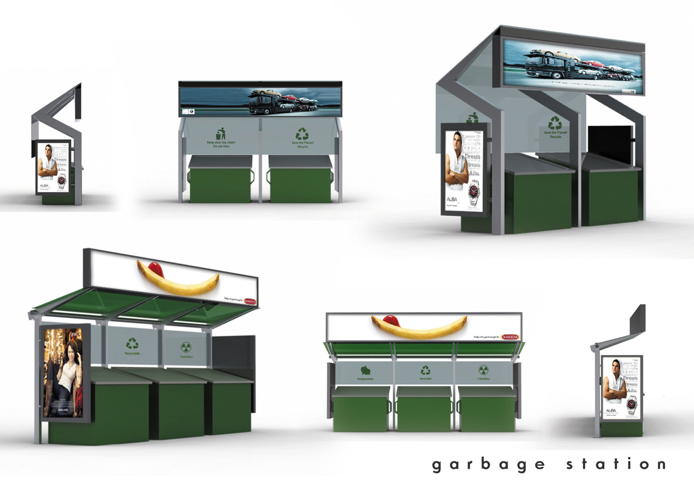 garbage station by MANOJ raja at Coroflot.com