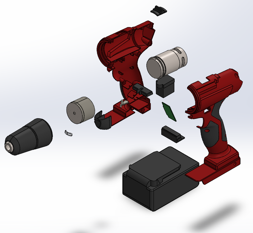 Drill Reconstruction + Engineering Drawings by Dane van Staden at ...