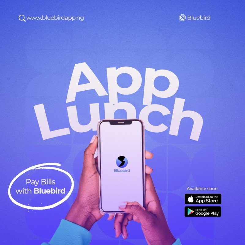 Bluebird App Lunch Ad by Collins Odoh at Coroflot.com