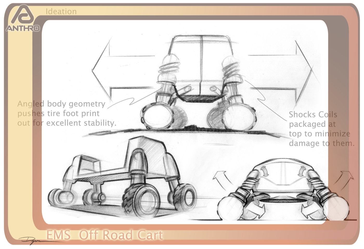 Anthro Medical Cart by Loran Dyson at Coroflot.com