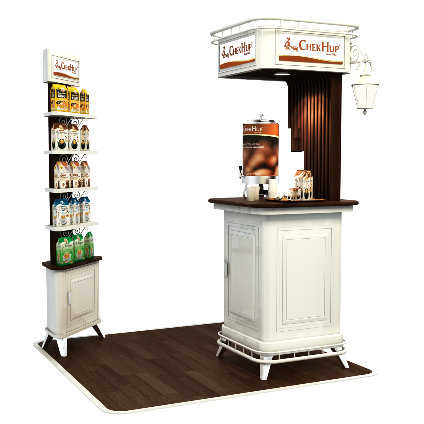 Checkup Sampling Booth by Herry Mahardika at Coroflot.com