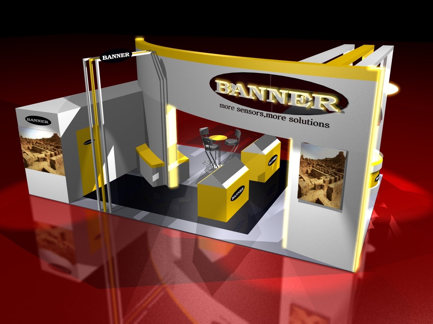 BANNER STALL DESIGN 2007 by atul bane at Coroflot.com