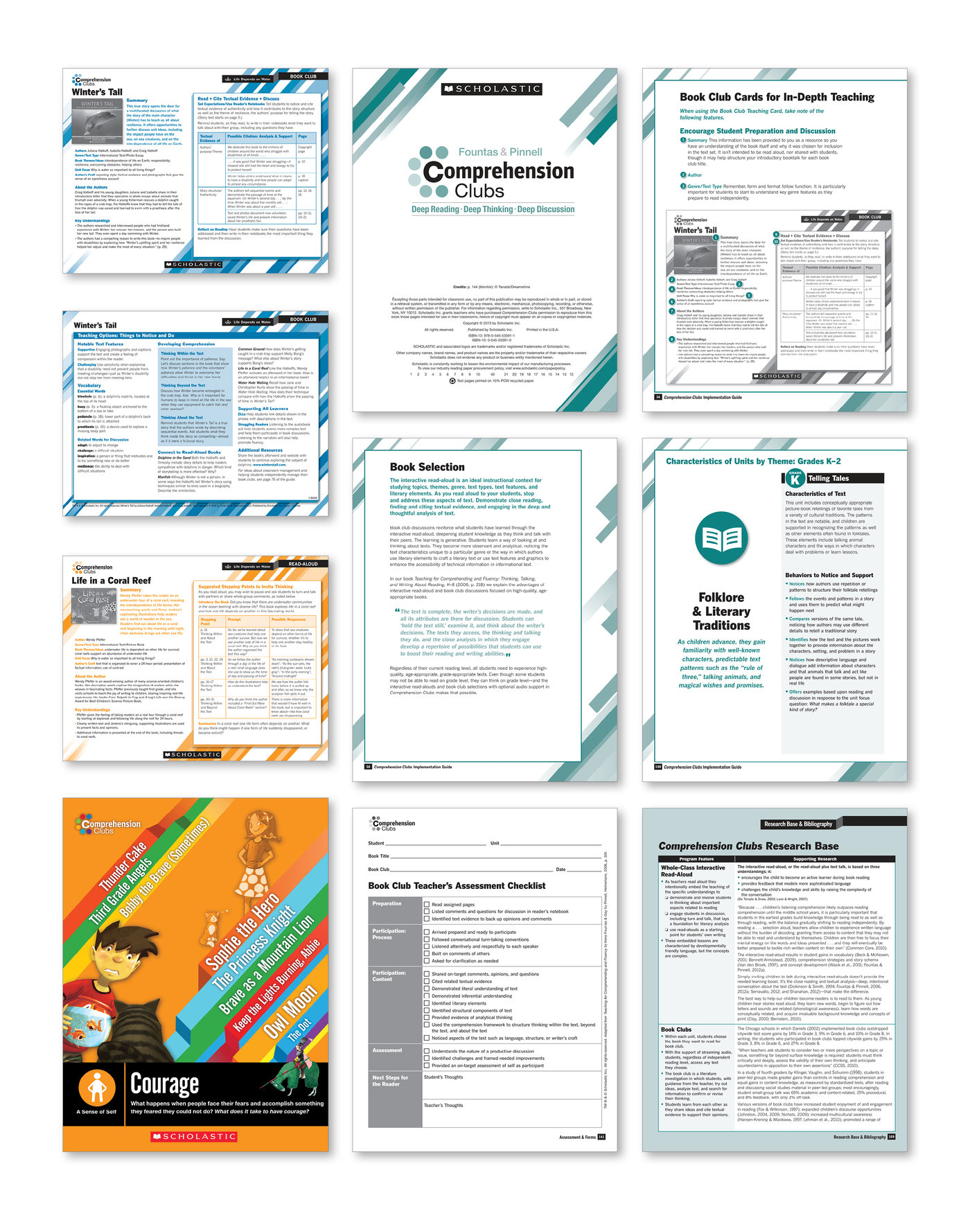 Comprehension Clubs Program Materials by Amy Robinson at Coroflot.com