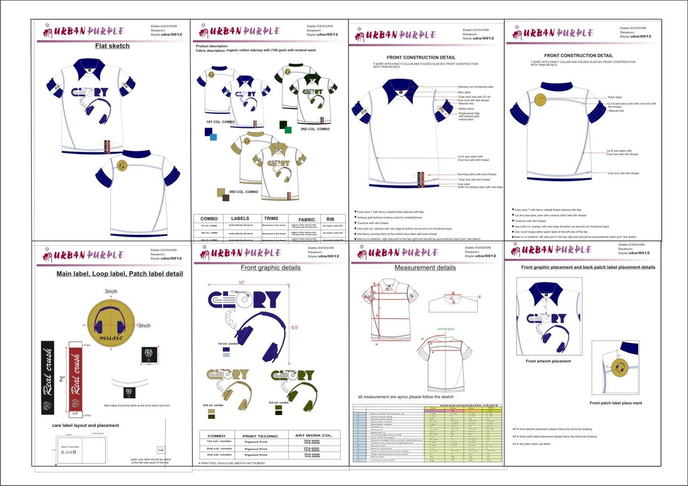 Tech Pack Design by Paromita Das ( Tech Pack Designer ) at Coroflot.com