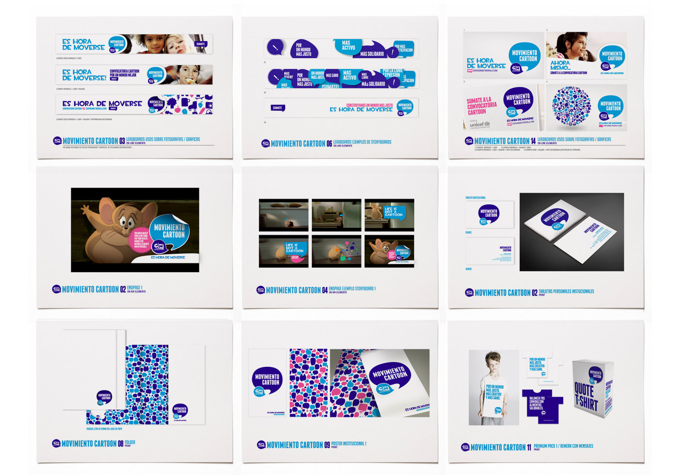 CARTOON NETWORK THE CARTOON MOVEMENT BRAND GUIDE by Ana Bustios-Tuesta ...