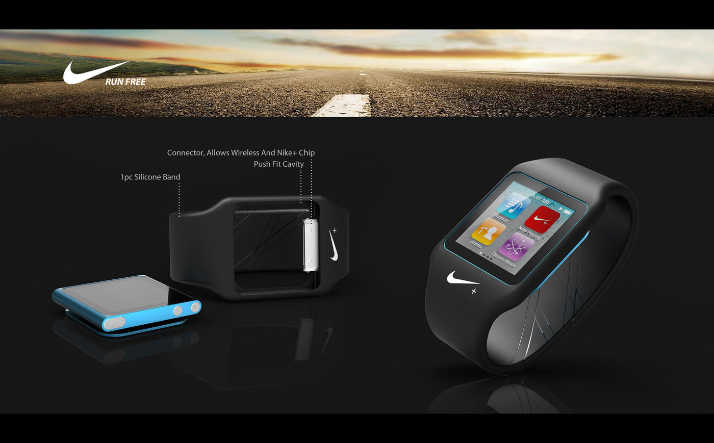 NikePlus Watch by ryan helps at Coroflot.com