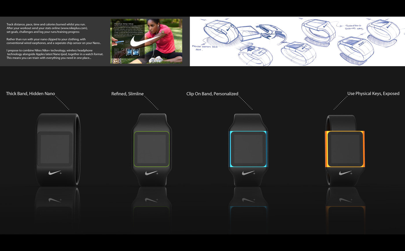 NikePlus Watch by ryan helps at Coroflot.com