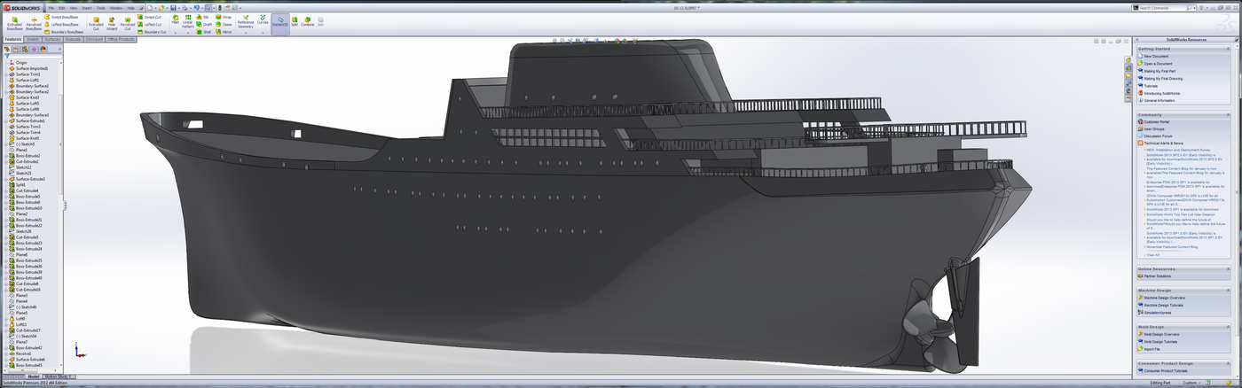 NS Savannah Model Project - The World's First Commercial Nuclear Ship ...