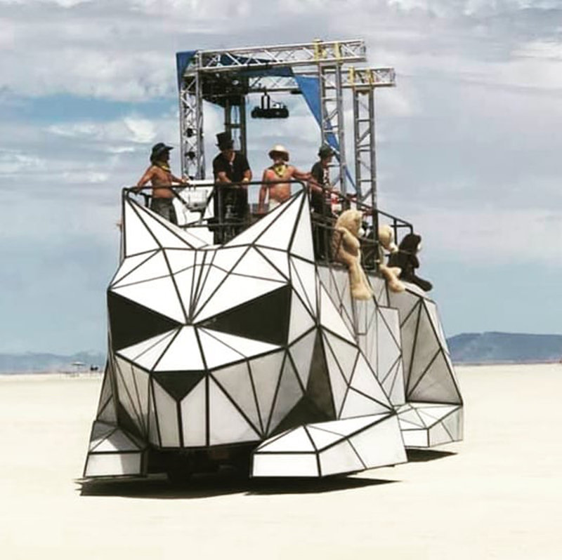 Huggzilla artcar Vehicle by Vladimir Nikolic at Coroflot.com