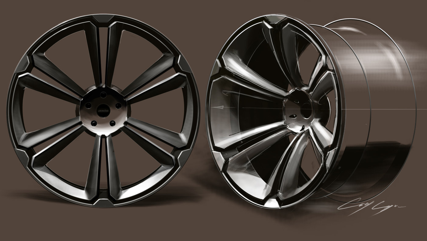Axis Wheels by Carey Lyn at Coroflot.com