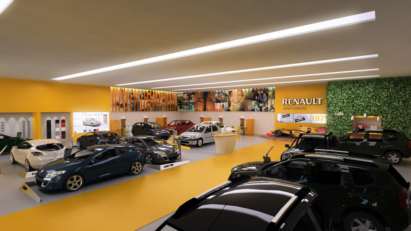 Concessionária Renault by Henrique Xavier at Coroflot.com