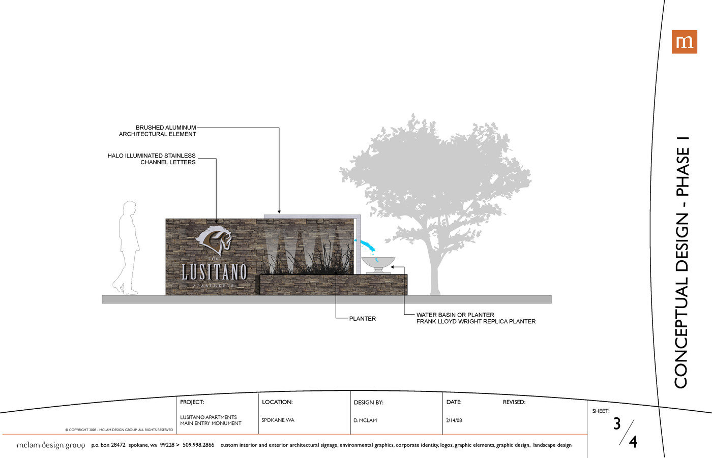 Architectural Signage, Sign Monuments and Display Design by Dale McLam ...
