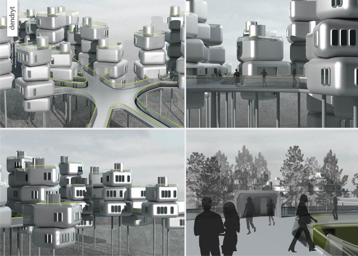 dendryt - architecture by Anna Pawlowska at Coroflot.com