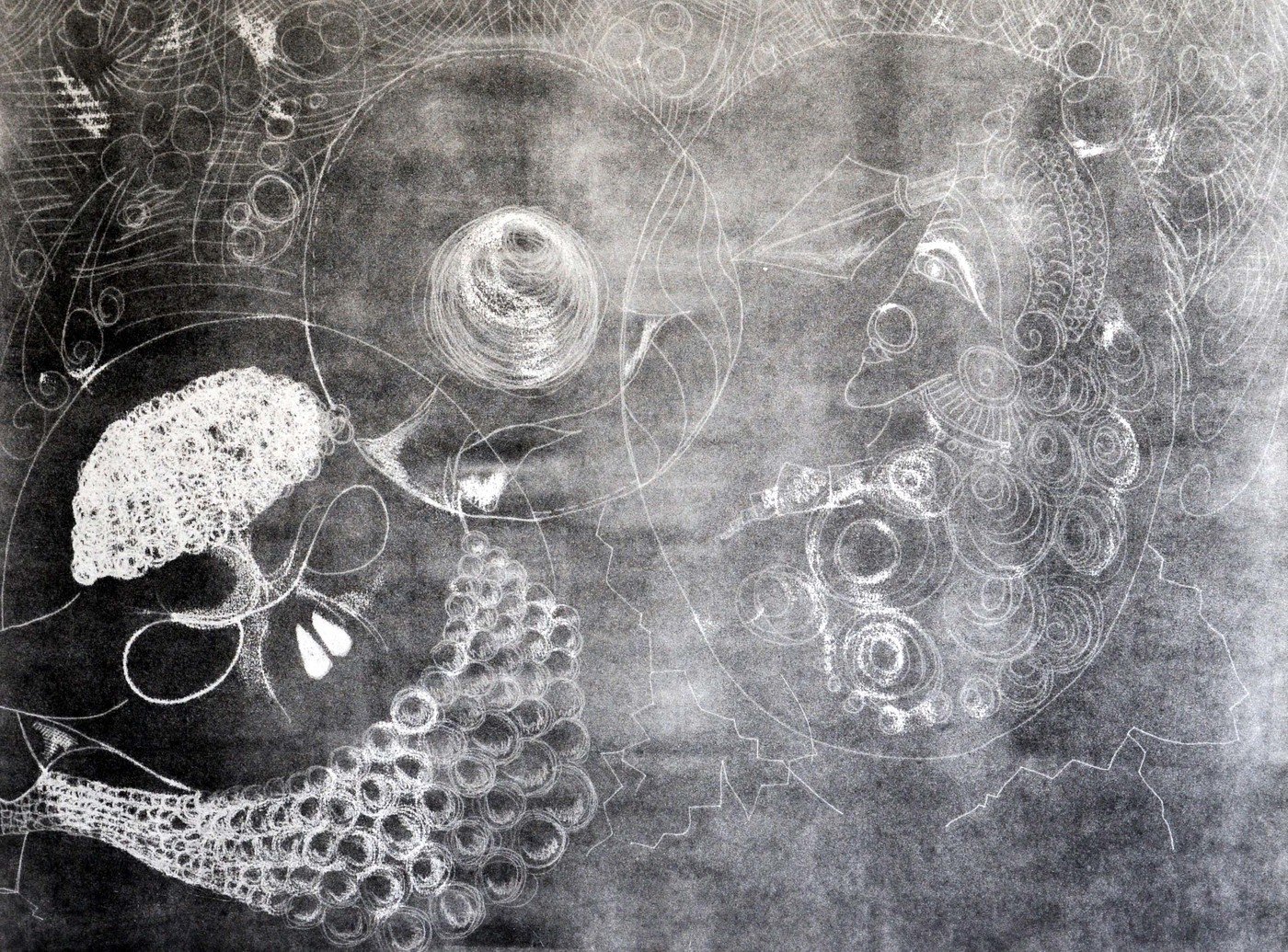 Printmaking- Monoprints by Mahima Pushkarna at Coroflot.com