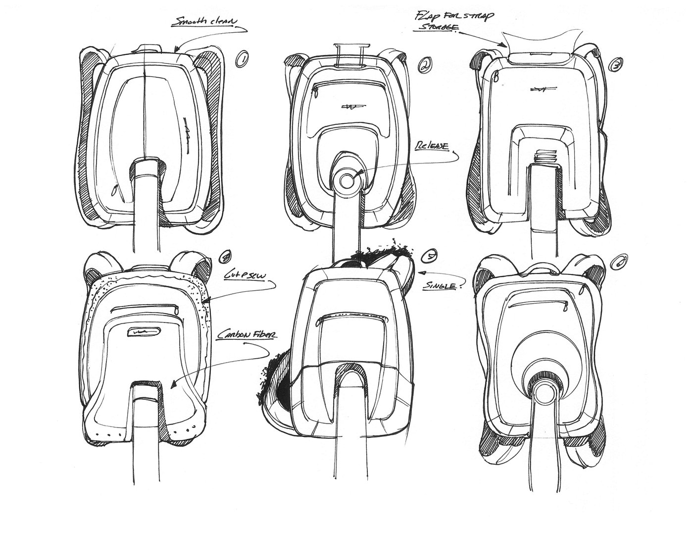 Chair design concept Sketches by Jon Osborne IDSA at Coroflot.com