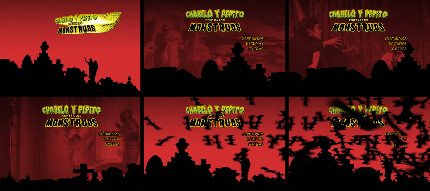 Classic Horror DVD Menus by Jovan J at Coroflot.com
