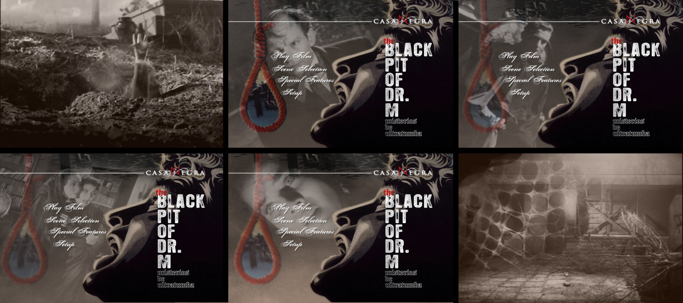 Classic Horror DVD Menus by Jovan J at Coroflot.com