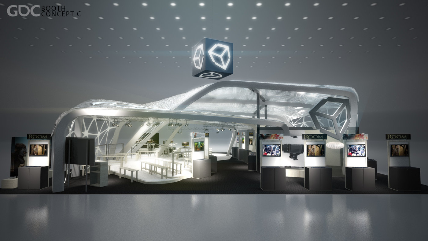 UNITY Games Exhibit Concepts by Daniel Rutkowski at Coroflot.com