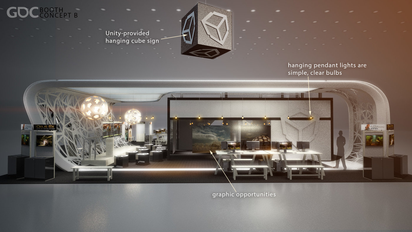 UNITY Games Exhibit Concepts by Daniel Rutkowski at Coroflot.com