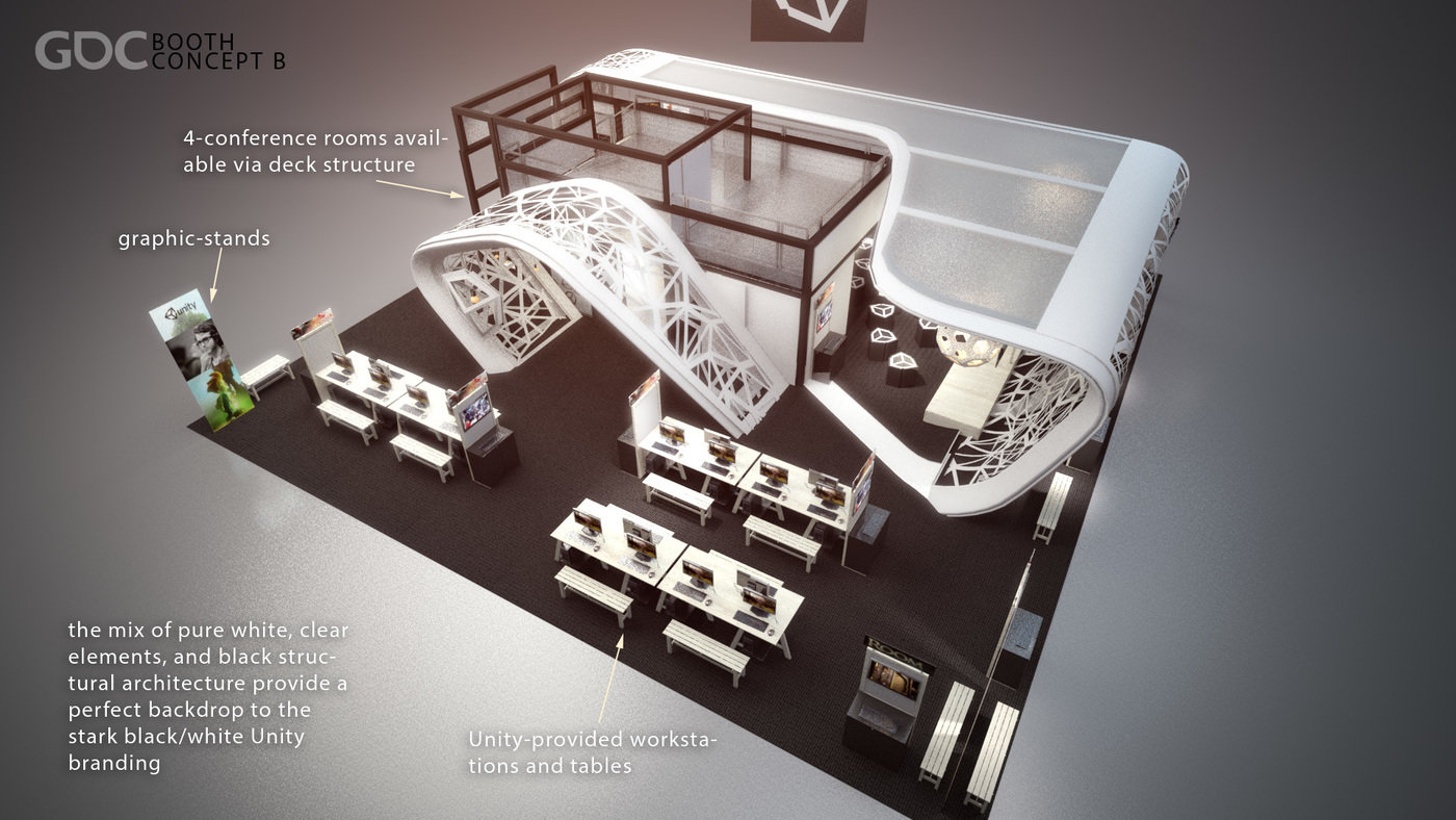 UNITY Games Exhibit Concepts by Daniel Rutkowski at Coroflot.com