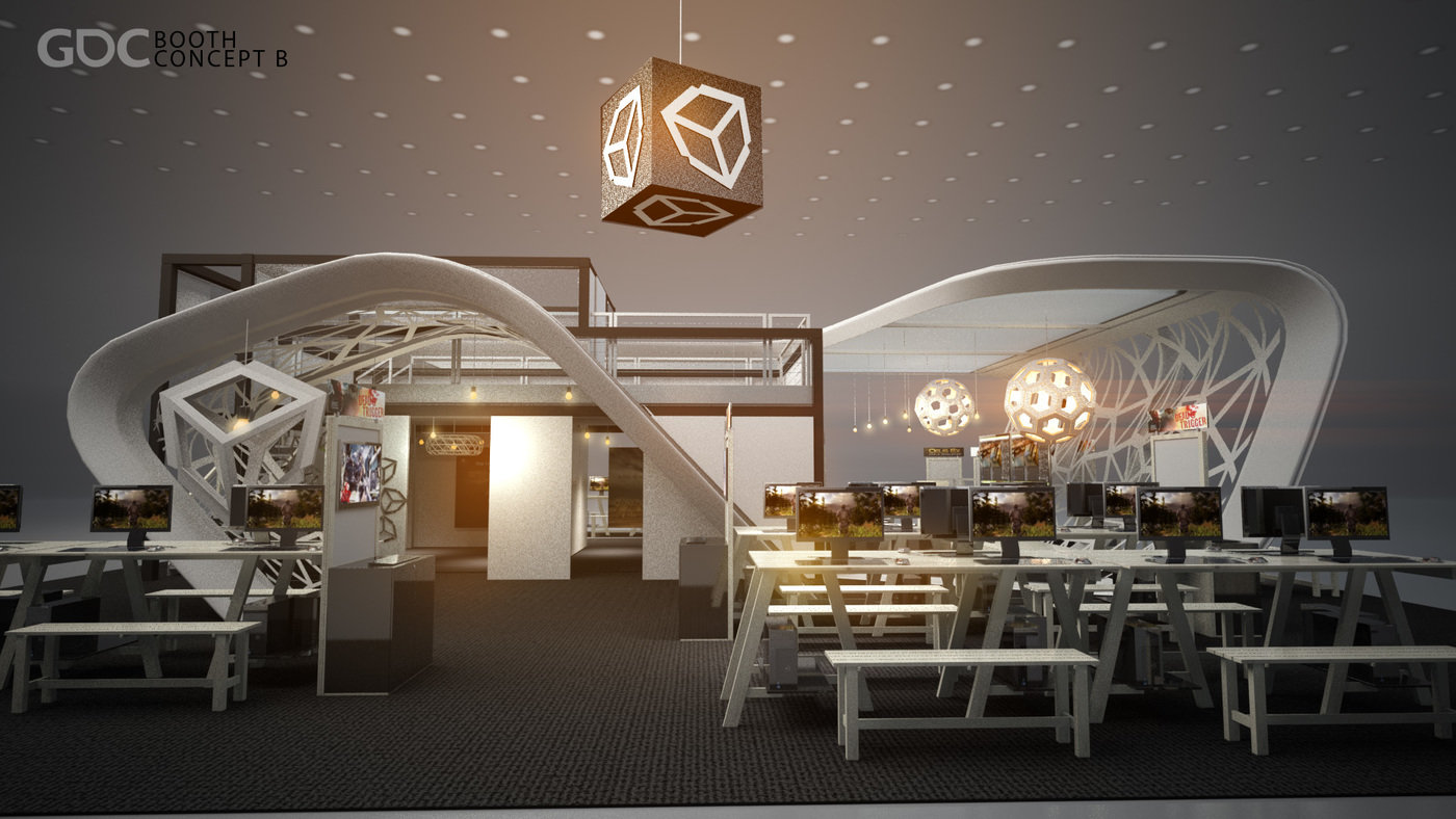 UNITY Games Exhibit Concepts by Daniel Rutkowski at Coroflot.com