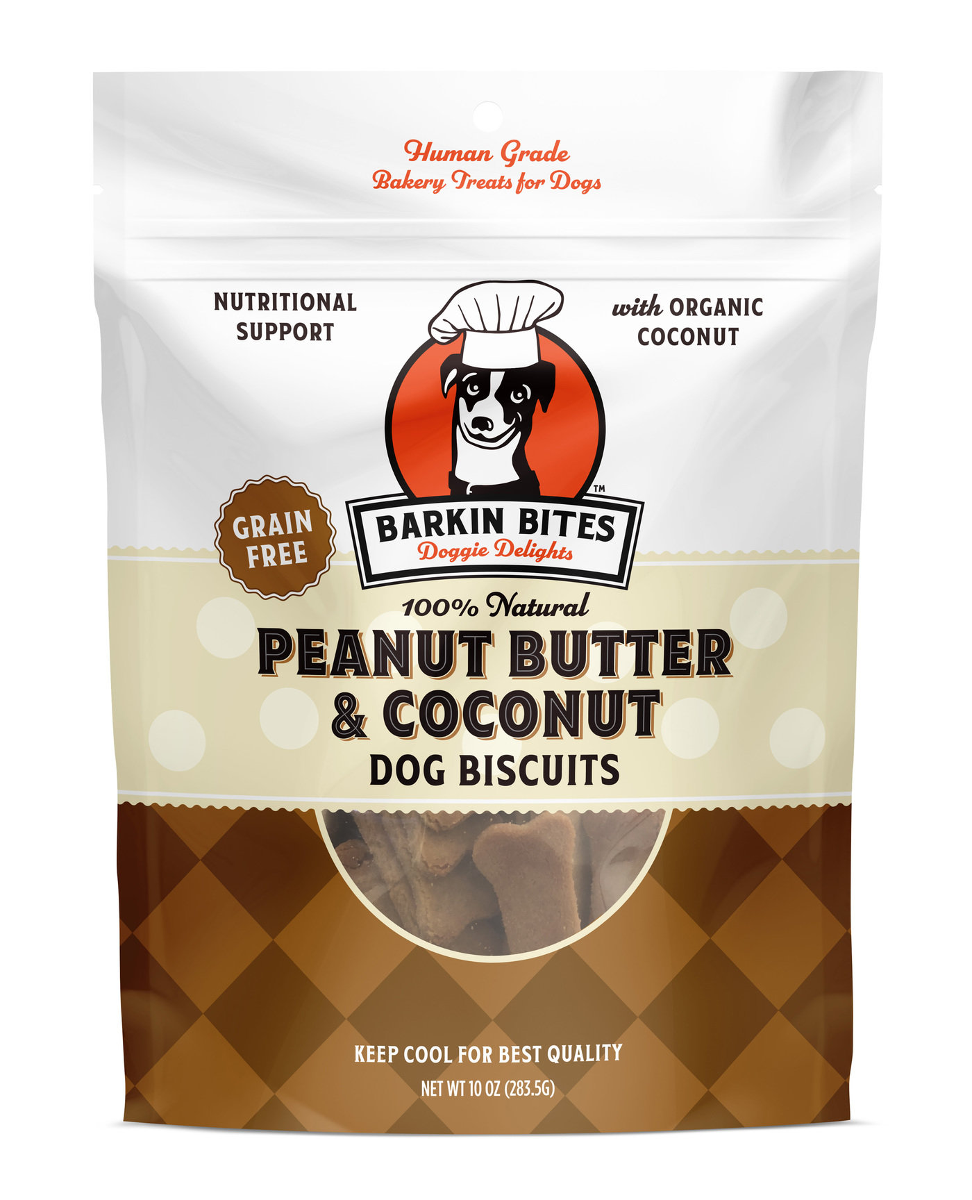 Barkin Bites logo and packaging by Diane Benjamin at Coroflot.com